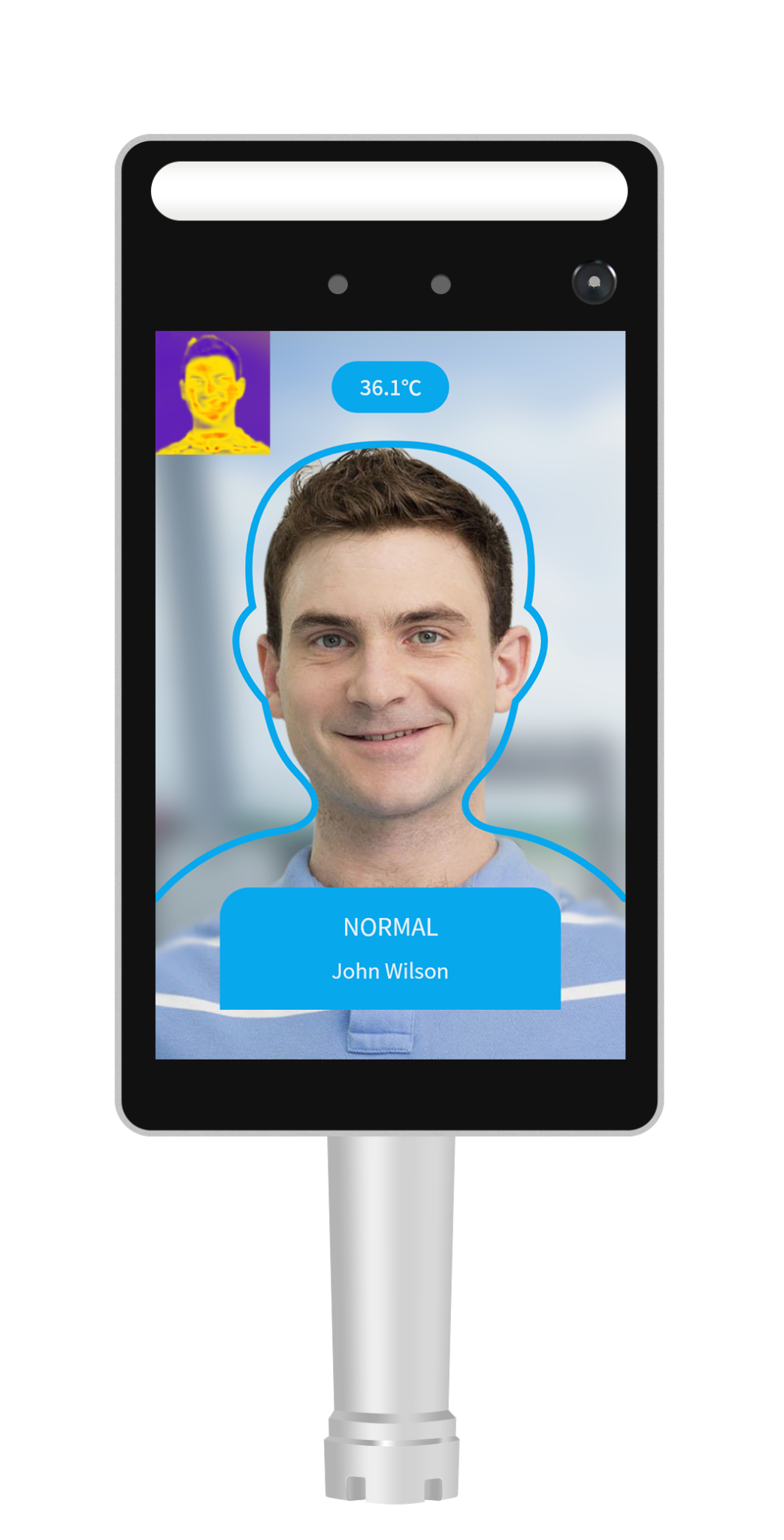 Contactless Temperature Screening + Access Control